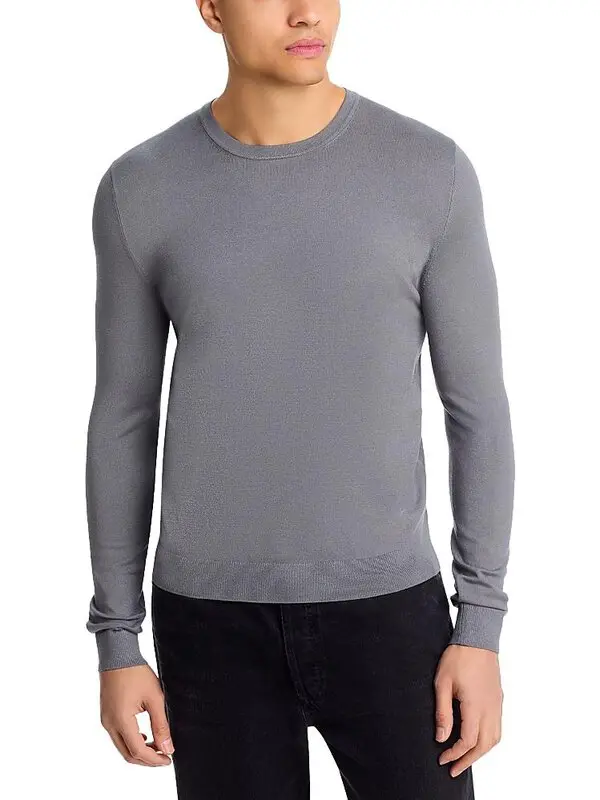 Hugo San Cody Crewneck Sweater - Open Grey