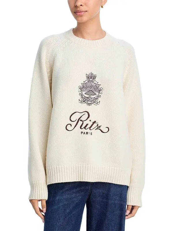 FRAME Ritz Cashmere Sweater - Cream