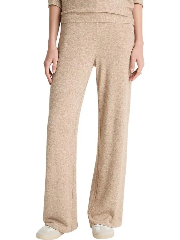 Vince Wide Leg Lounge Pants - Heather Bruna