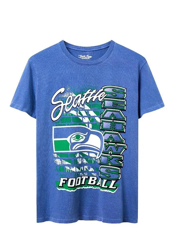 Junk Food Clothing Nfl Seattle Seahawks Vintage T-shirt - Liberty