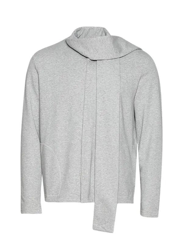 MAISON MARGIELA Long-sleeved Top 857m Light Melange - Grey