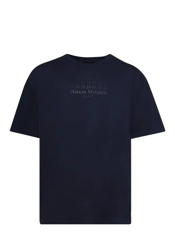 MAISON MARGIELA Short Sleeve Tee Vintage - Blue