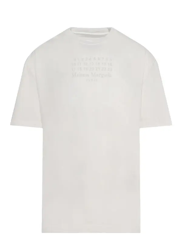 MAISON MARGIELA Short Sleeve Tee Vintage - Off White