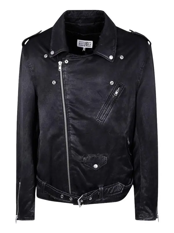 MAISON MARGIELA Washed Sport Jacket - Black