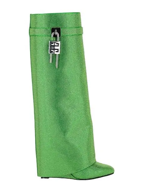 Givenchy Shark Lock Pant Boots - Absynthe Green