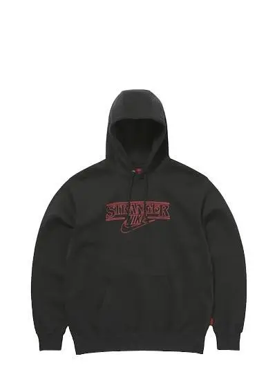 Nike X Stranger Things Nrg Club Hoodie - Black