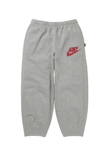 Nike X Stranger Things Nrg Club Pant - Dark Grey Heather/light Smoke Grey
