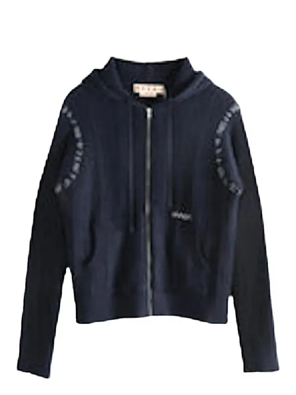 Marni Hooded Cardigan - Ultra Marine