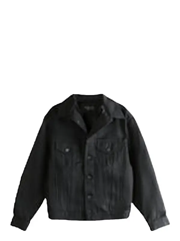 Balenciaga Standing Collar Jacket - Black