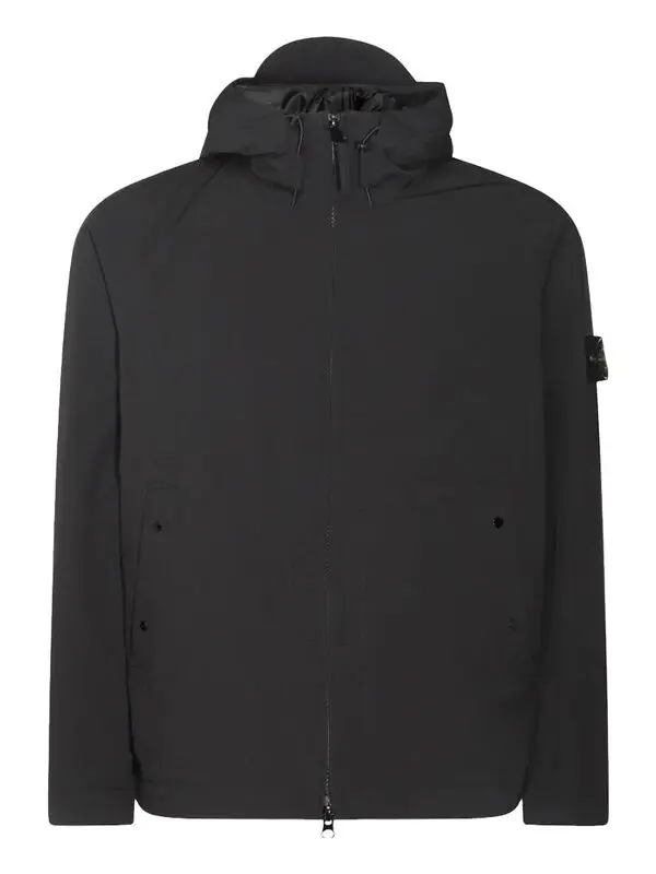 Stone Island Minimalist Short Parka - Black