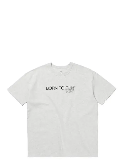 Nike X Stranger Things Nsw Born To Run Tee Shirt - Birch Heather