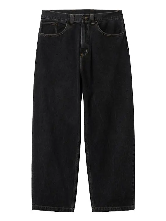Carhartt Wip Brandon Pants - Black Stone Washed