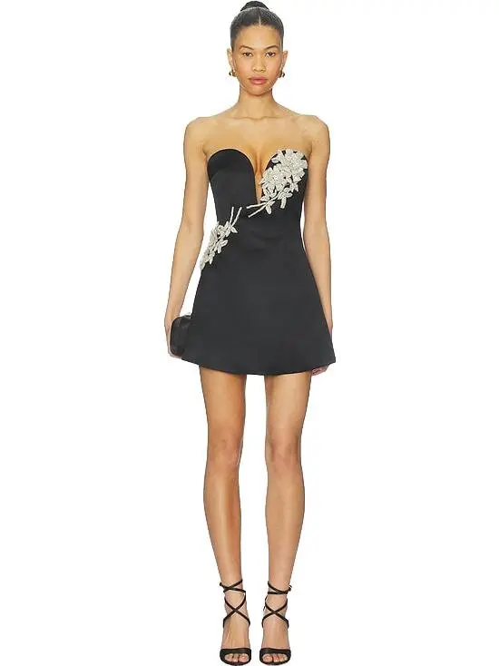 SAU LEE Lena Dress - Black