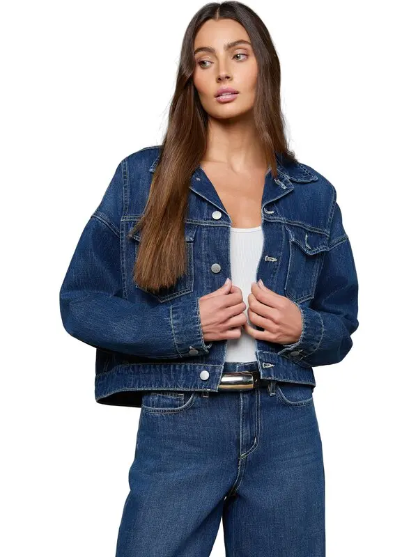 L'Agence Vianney Denim Jacket - Rampart