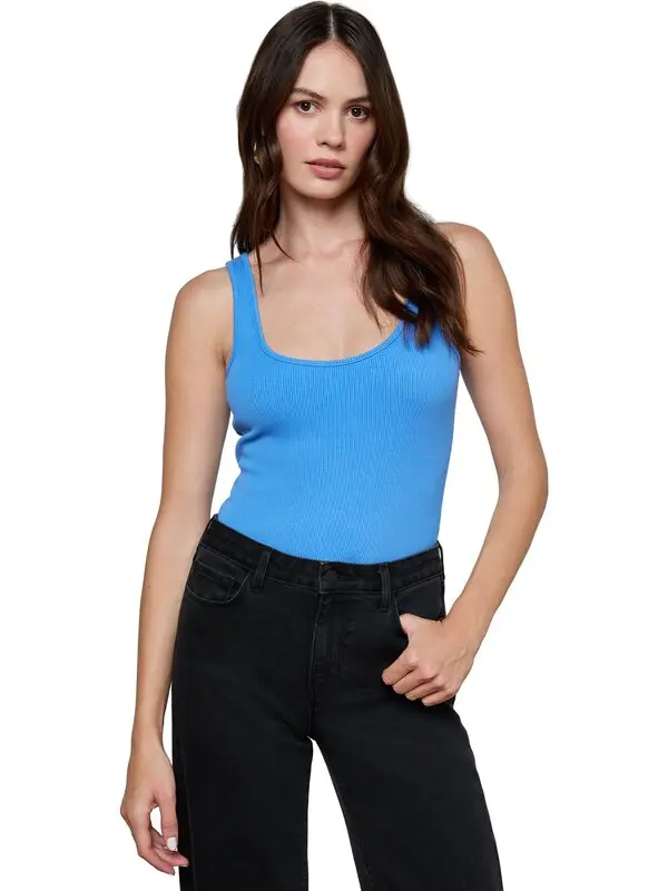 L'Agence Nica Scoopneck Bodysuit - Regatta Blue