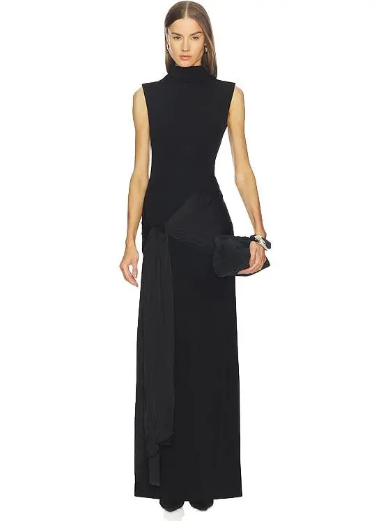 SRG Jia Maxi Dress - Black