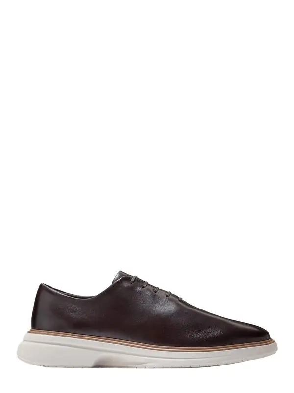 Cole Haan Riginalgrand Cityspectre Wholecut Oxfords - Dark Chocolate-silver Birch