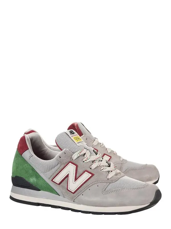 NEW BALANCE 996 Miusa National Parks Sneakers - Grey/green/red