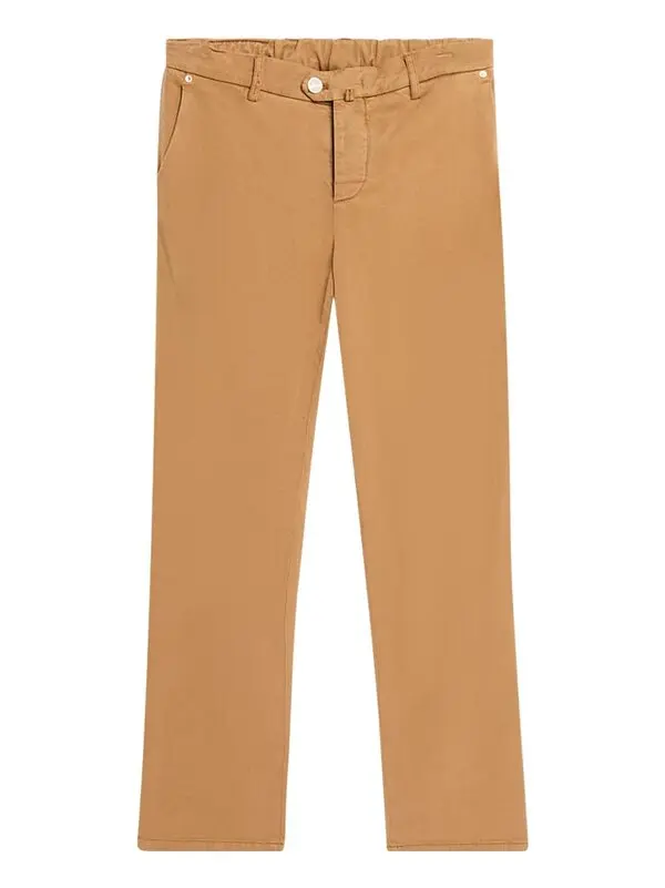 Kiton Twill Pants - Rust