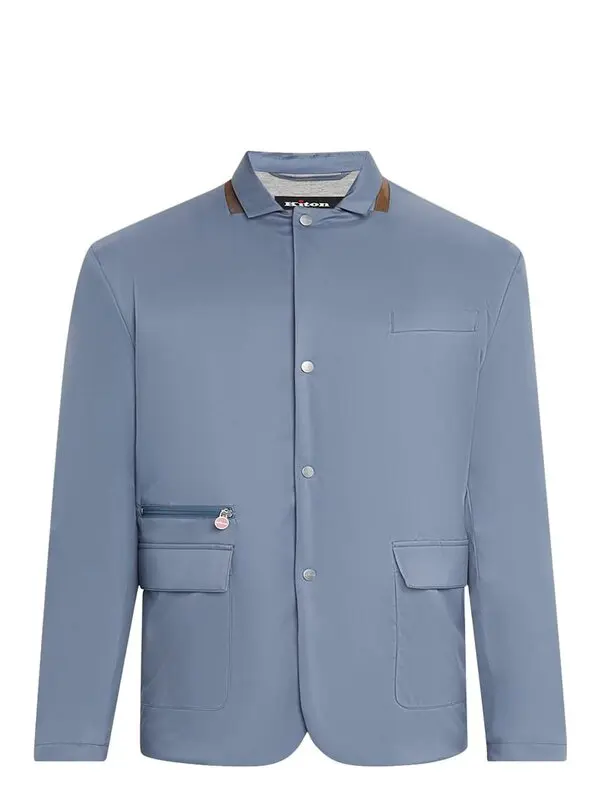 Kiton Full-zip Blazer - Blu