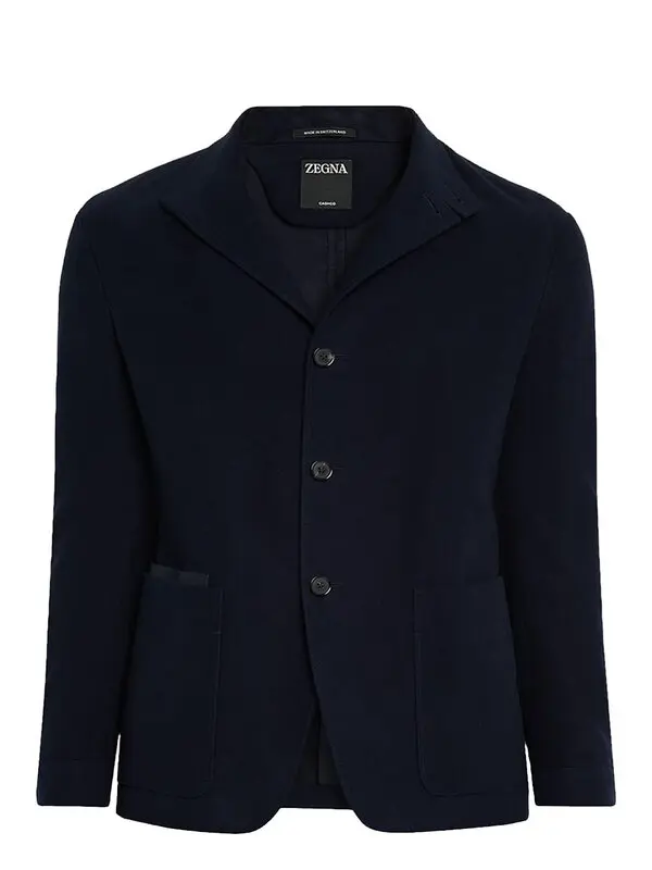 Zegna Il Conte Cashmere Chore Jacket - Nvy Sld
