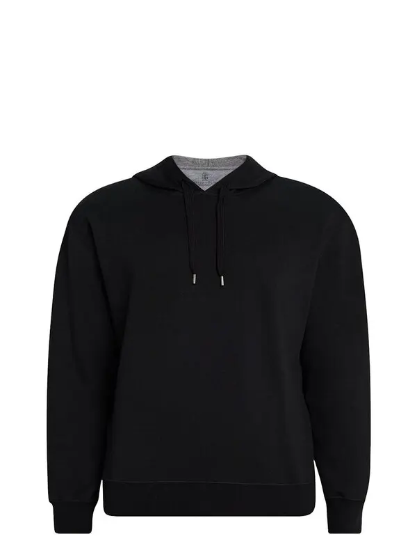 Brunello Cucinelli Hooded Sweatshirt - Black