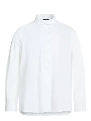 Emporio Armani Cotton Poplin Shirt - White