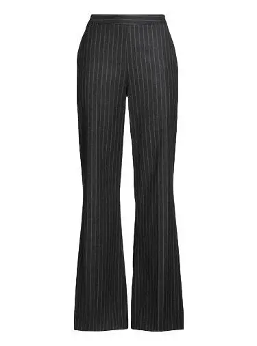 DRUMOHR Flared Pinstriped Pants - Grey