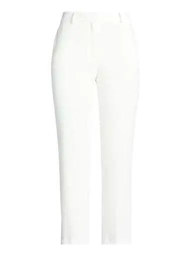 Paul & Joe Crepe Straight-leg Pants - White