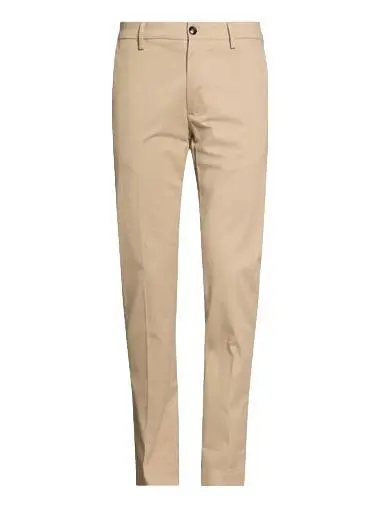LIU •JO MAN Pants Dark Size Cotton, Elastane - Beige