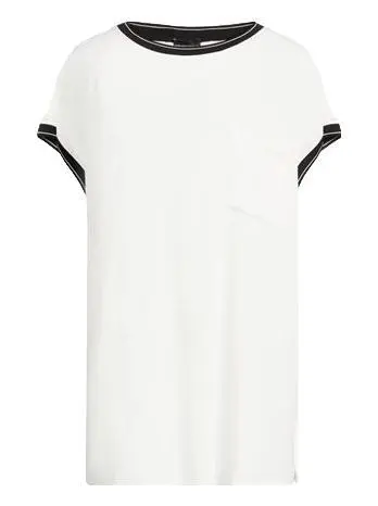 Emporio Armani Crepe Top - White