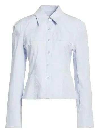 LOW CLASSIC Sky Cotton Shirt - Blue