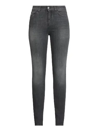 Emporio Armani Cotton-elastane Blend Jeans - Black