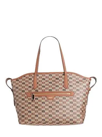 MOREAU PARIS Logo-print Leather Tote - Brown