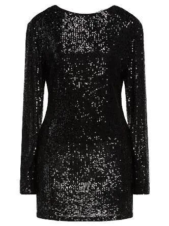 IN THE MOOD FOR LOVE Mini Sequined Dress - Black