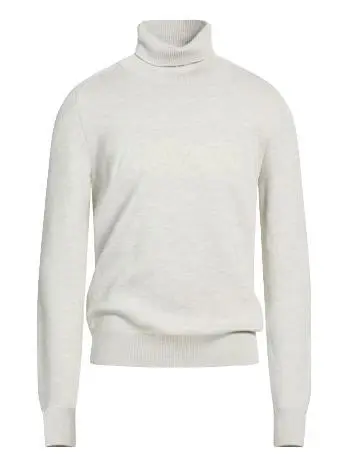 Herno Light Virgin Wool, Polyester, Polyurethane Turtleneck - Light Grey