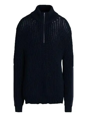 Herno Knit Half-zip Sweater - Blue