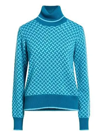 DRUMOHR Turtleneck In Cashmere - Blue