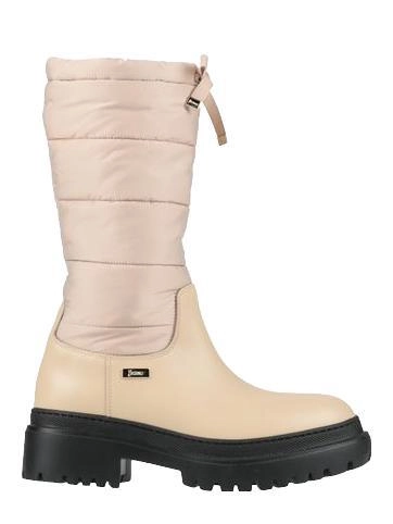 Herno Padded Textile And Leather Boots - Blush