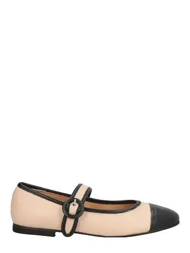 OVYE Leather Ballet Flats - Blush
