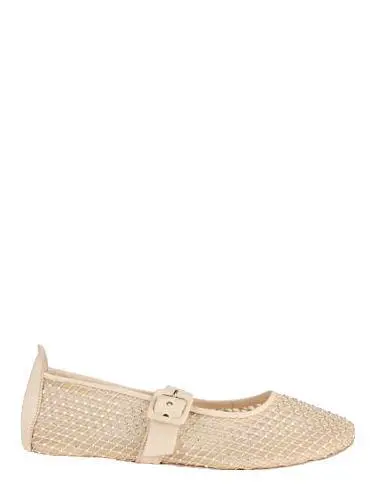 OVYE Mary Jane Ballet Flats - Beige