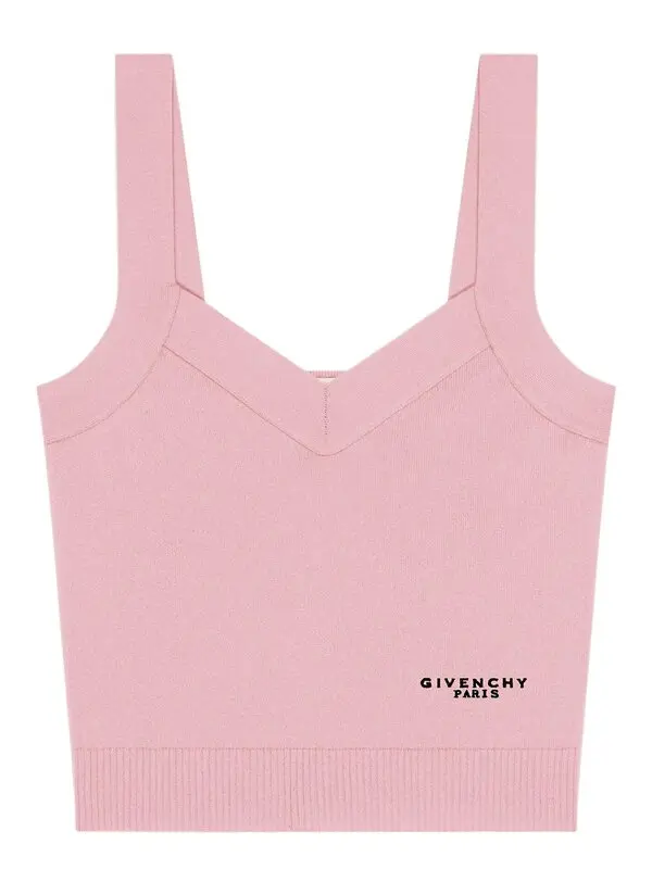 Givenchy Wool And Cashmere Tank Top - Light Pink
