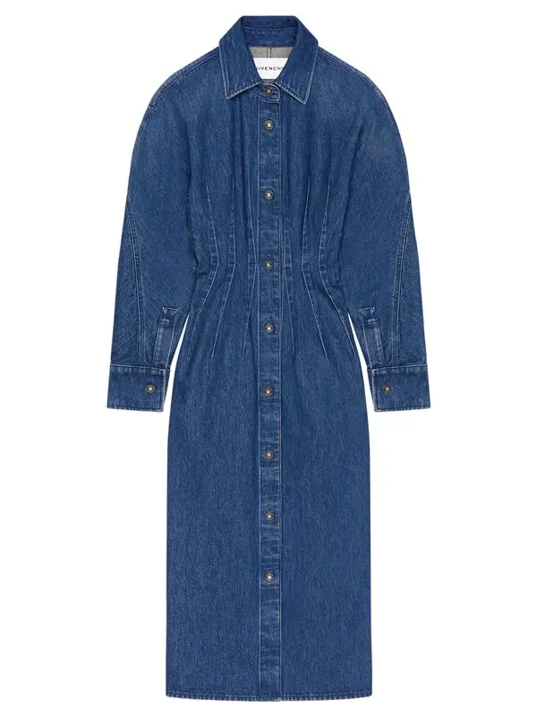 Givenchy Cocoon Denim Dress - Medium Blue