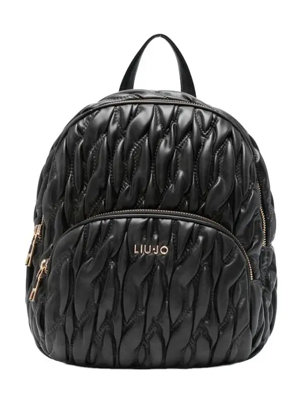 Liu Jo Quilted Backpack - Black