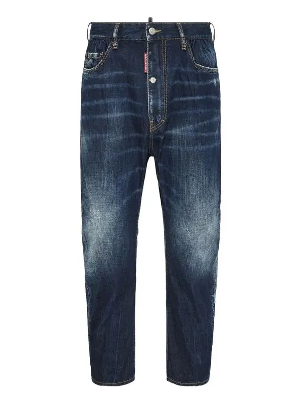 Dsquared2 Dark Faded Denim - Blue
