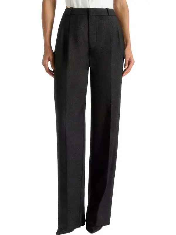 Manière De Voir Julie Tailored Pleated Trousers - Grey