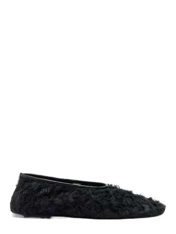Proenza Schouler Glove Lace Ballet Flats - Black