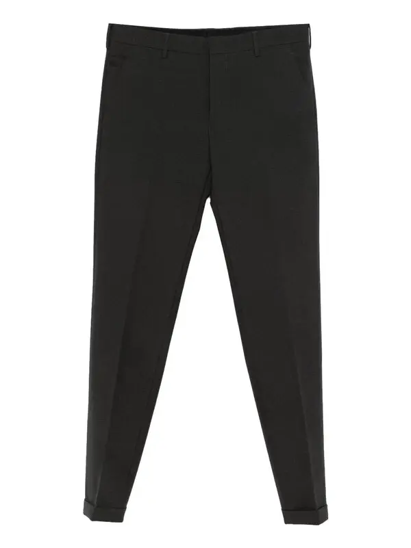 Prada Button-fastening Trousers - Black
