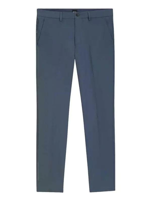 BOSS Straight-leg Trousers - Blue