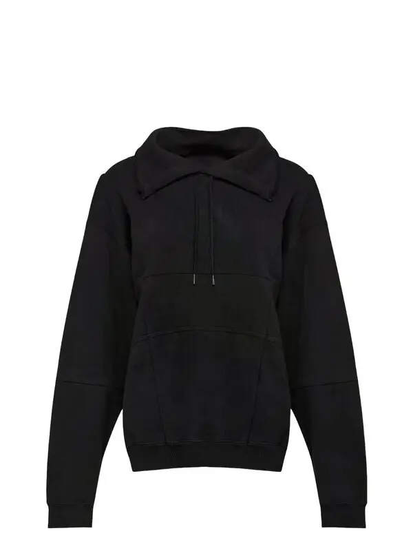 MAISON MARGIELA Pointed-collar Hoodie - Black